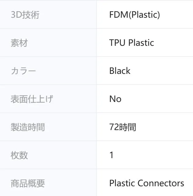 JLC3DPで3DP部品を発注をしてみよう！ - ROBO_muscle